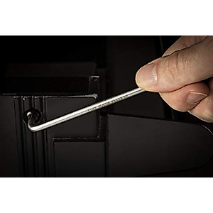 Sata 8-Piece Tamperproof Long Arm Torx Key Set with Precision-Formed Chamfered Tips, held in an Impact-Resistant Carrying Caddy - ST09701