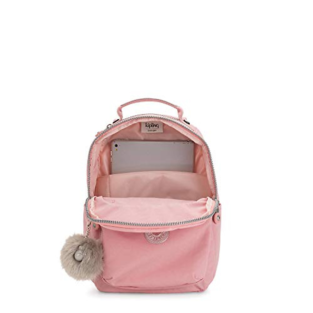 Kipling Seoul Small Tablet Backpack Bridal Rose