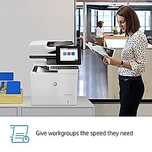 HP LaserJet Enterprise Flow MFP M634h Monochrome All-in-One Printer with built-in Ethernet & 2-sided printing (7PS95A)