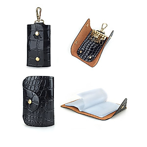 HOXIS Pack of 7 Bags Women Multi-purpose Classic Design Purse Leatherette Shoulder Handbag(Leopard Print)