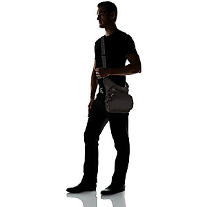 Everest Messenger Bag - Medium, Black, One Size