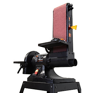 WEN 6508 6 x 48 in. Belt and 9 in. Disc Sander with Stand