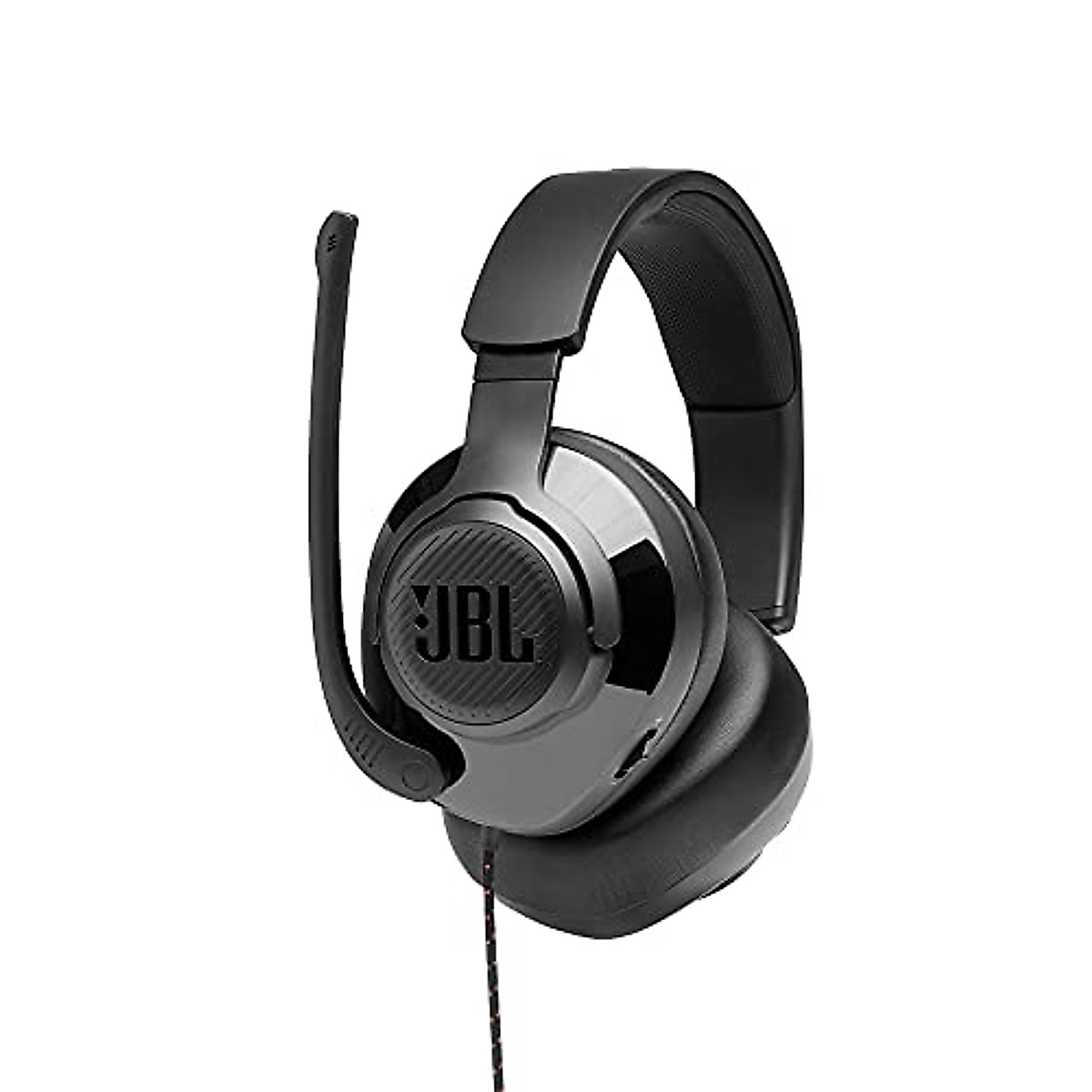 JBL Quantum 200 - Wired Over-Ear Gaming Headphones - Black, Large