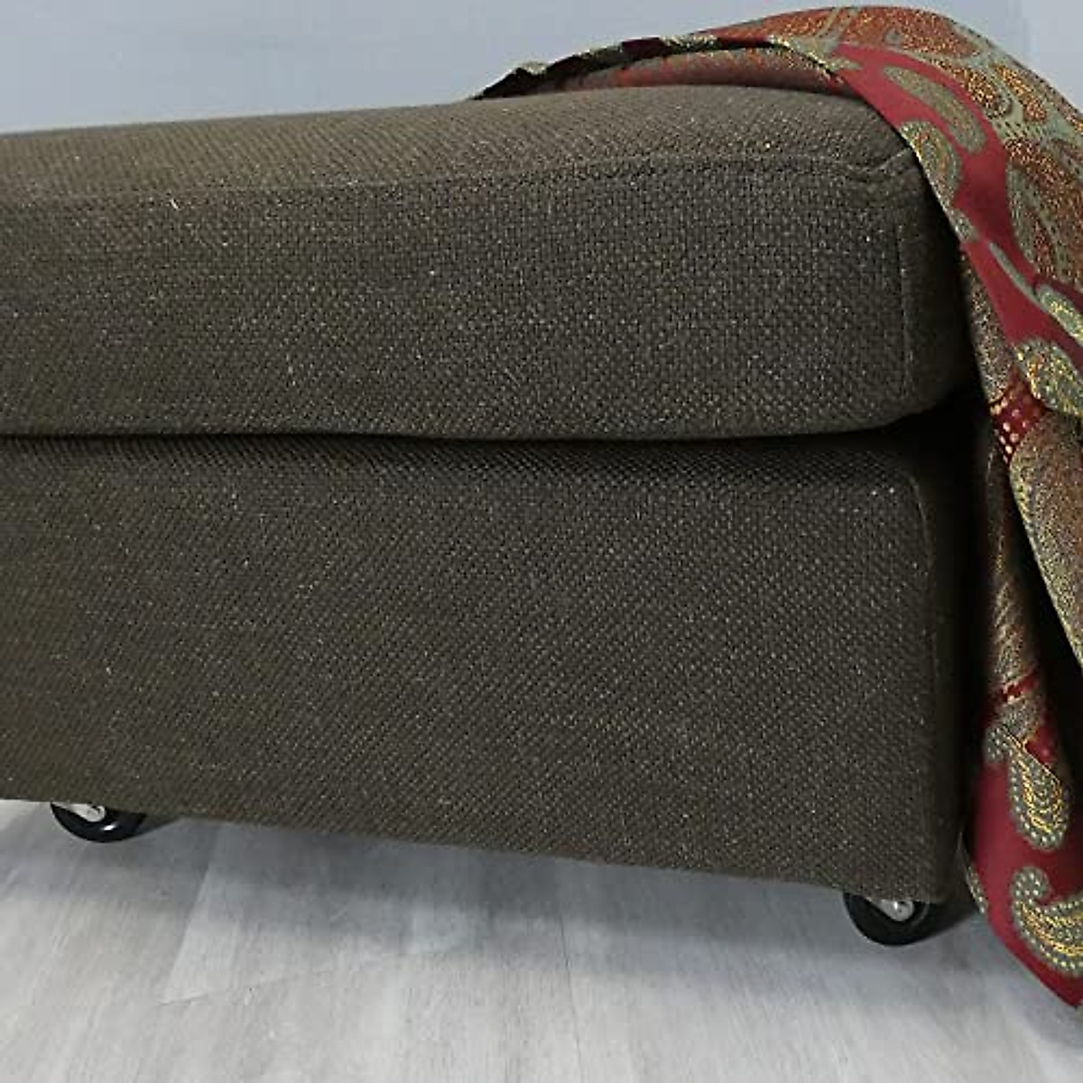 Shepherd Hardware 9344 2-Inch Threaded Stem Casters, 5/16-Inch Stem Diameter, 80-lb Load Capacity, (Pack of 2) , Black