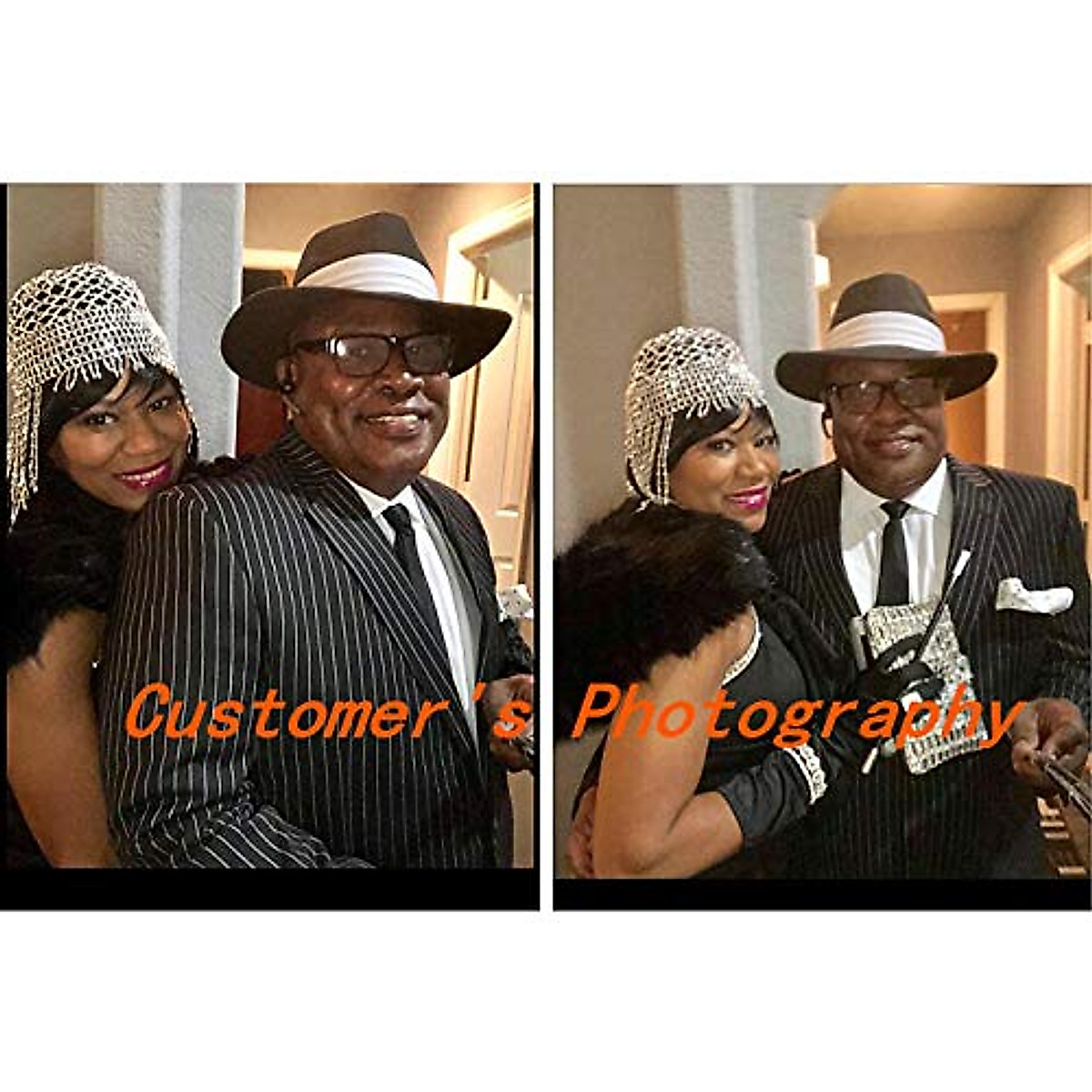 DEMON BABY 2022 Party Wedding Handmade Egyptian Cleopatra Belly Dance Beaded Headpiece(Silver)