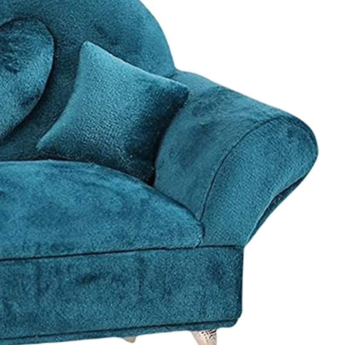 rockible Fashion Sofa Bed Jewelry Box Dollhouse Furniture Women Jewelry Case Jewelry Trinket Box for Bedside Table Living Room Closet Dresser Decor, Green