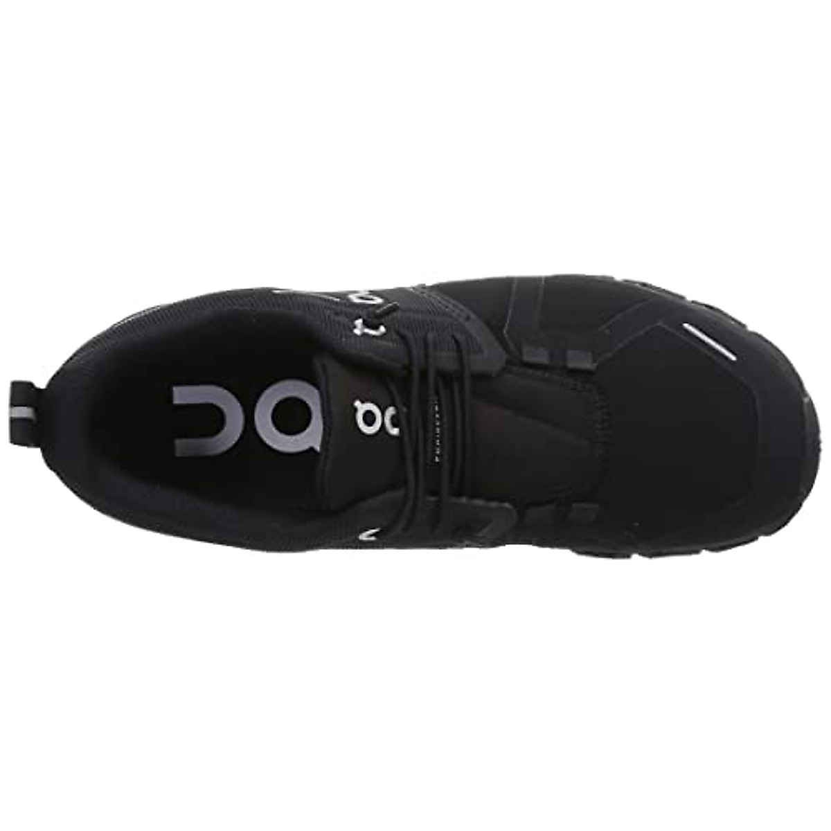 On Women's Cloud 5 Waterproof Sneakers, All Black, 8 Medium US