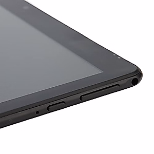 Tablet PC, Black HD Screen Tablet, 5Ghz, 10.1 Inch, 2MP, Front for Entertainment (US Plug)