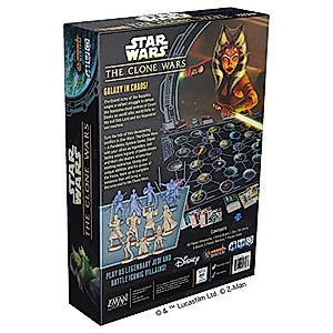 Star Wars The Clone Wars Board Game | A Pandemic System | Tactical Strategy Game for Adults and Teens | Ages 14+ | 1-5 Players | Average Playtime 60 Minutes | Made by Z-Man Games