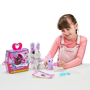 Little Live Scruff-A-Luvs Pets | Scruff-a-Luvs Mystery Animal Mom & Baby | Reveal, Wash, Groom, Rescue Plush Pet - Styles May Vary, Multicolor, 30111