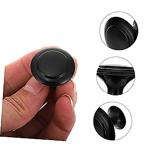 RUNROTOO 10 Pcs Single-Hole Drawer Handle Furniture Knobs Drawer Pulls Door Knobs Drawer Knobs Cupboard Knobs Wardrobe Knobs Furniture Pulls Cabinet Handles Drawer Handles
