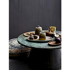 Bloomingville Bloomingville Modern Acacia Wood Divided Container with Lid, Natural