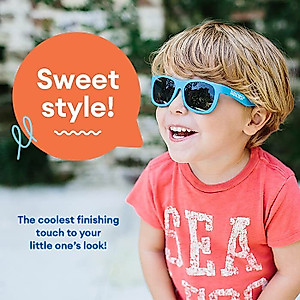 Babiators Original Navigator Black Ops Kid's Sunglasses, UV Protection, Ages 0-2