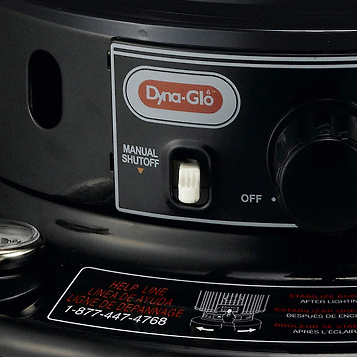 Dyna-Glo WK24BK 23,800 BTU Indoor Kerosene Convection Heater, Black
