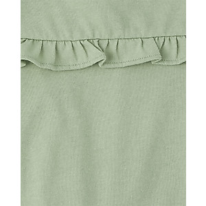 The Children's Place Baby Toddler Girls Everyday Tank Tops, White/Green/Floral/Pink 4-Pack, 4T