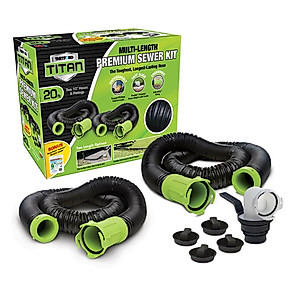 Thetford Titan 20 Foot Premium RV Sewer Hose Kit - Thetford 17902