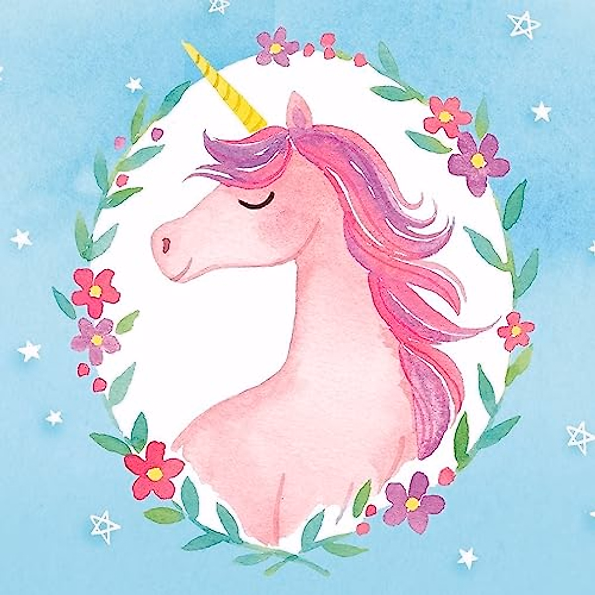 Jewelkeeper Musical Jewelry Box, Unicorn Rainbow Design with Pullout Drawer, The Beautiful Dreamer Tune