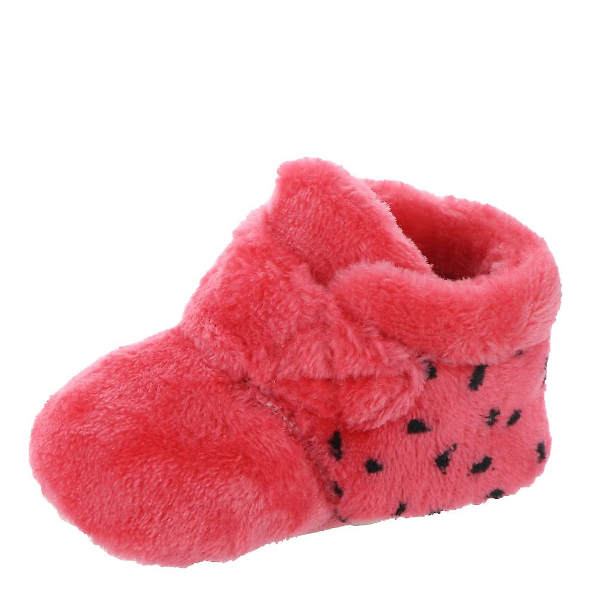 UGG Unisex-Baby Bixbee Watermelon Stuffie Boot, Watermelon-pink, 0-1 Infant