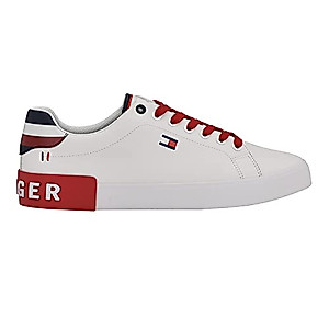 Tommy Hilfiger Rezz White/Red Multi 10.5 D (M)