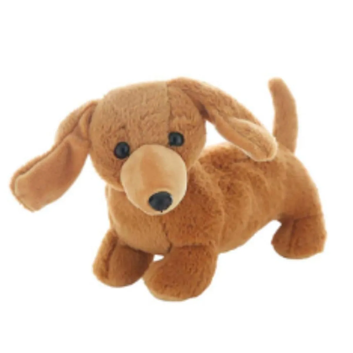 Plush Gear Weiner The Dachshund Plush Toy - 8 Inch Soft and Cuddly Stuffed Wiener Dog Adorable Stuffed Animal, Idael Playful Goft for Kids