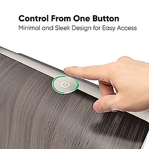 Aspen One Button Air Purifier for Large Room, Cleans 1500 SqFt in 50min and 362 SqFt in 12min, HEPA Filter Air Purifier with Automatic Mode, and App Control - Removes 99.97% of Smoke, Pollen, and more