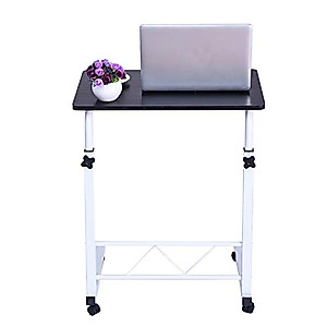 Home Office Chair Can Be Lifted and Lowered Mobile Computer Desk Bedside Table 23.6×15.7inch -Ship Fron USA