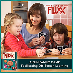 Looney Labs Anatomy Fluxx Card Game - Varied Gameplay and Doctor-Approved Learning