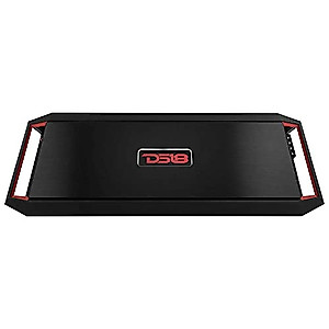 DS18 GEN-X2000.4 Car Audio Amplifier 4-Channel Class A/B 2000 Watts Max Multichannel Amp - Bass Remote Knob Included - Lightweight Design - High Efficiency Rate