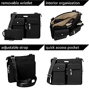 Baggallini Everything Crossbody Travel Bag, Portobello, One Size