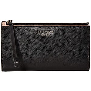 Kate Spade New York Spencer Continental Wristlet Black One Size