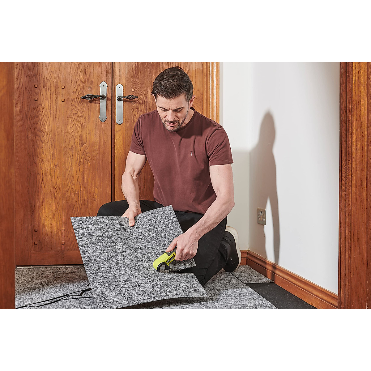 RYOBI RCT4-120G 4V Cordless Cutting Tool (1 x 2.0Ah), Hyper Green