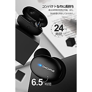 1MORE Stylish True Wireless in-Ear Headphones with Microphone, Black, E1026BT-I-BLACK (Renewed)