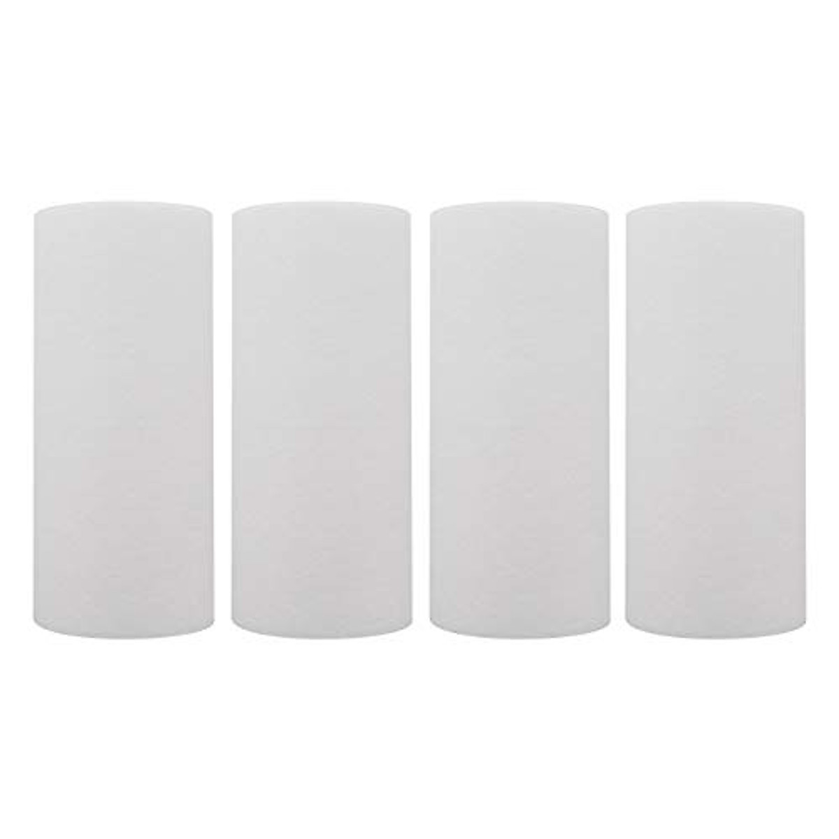Tier1 20 Micron 10 Inch x 4.5 Inch | 4-Pack Spun Wound Polypropylene Whole House Sediment Water Filter Replacement Cartridge | Compatible with SDC-45-1020, FPMB-BB20-10, P20-10BB, Home Water Filter