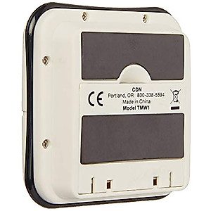 2627 CDN TMW1 Big Digit Waterproof Timer White 3 1