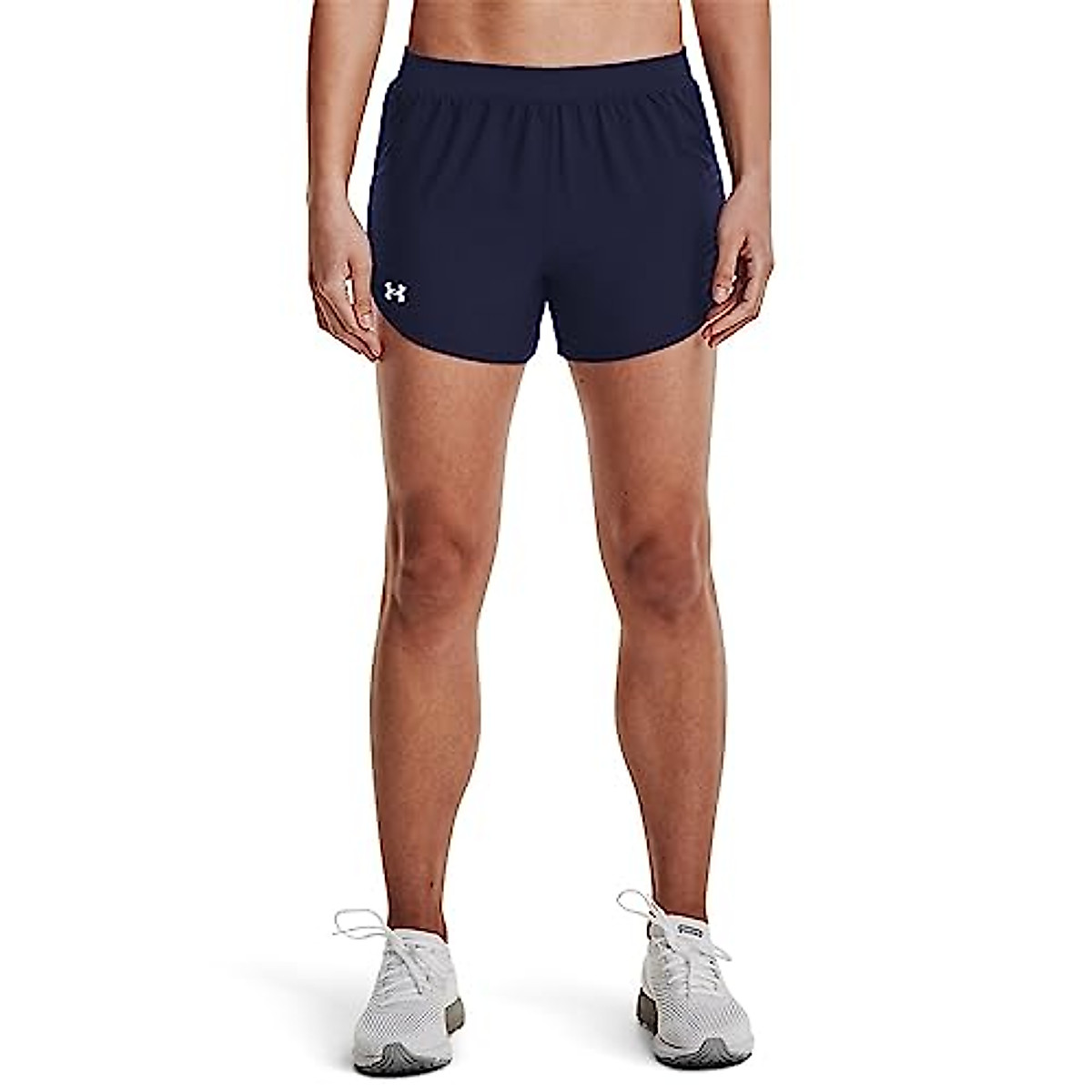 Under Armour Women's UA Fly-by 2.0 Shorts SM Navy