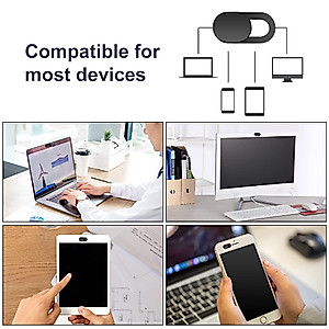 6PCS Ultra Slim Design Laptop Camera Covers Webcam Cover Security Camera Privacy Covers Protect Your Privacy Security for Mobile Phone, Laptop, PC