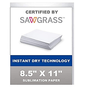 Sawgrass SG500 Sublimation Ink Cartridge Sublijet UHD with 110 sheets Sublimax Paper & 3 Tapes