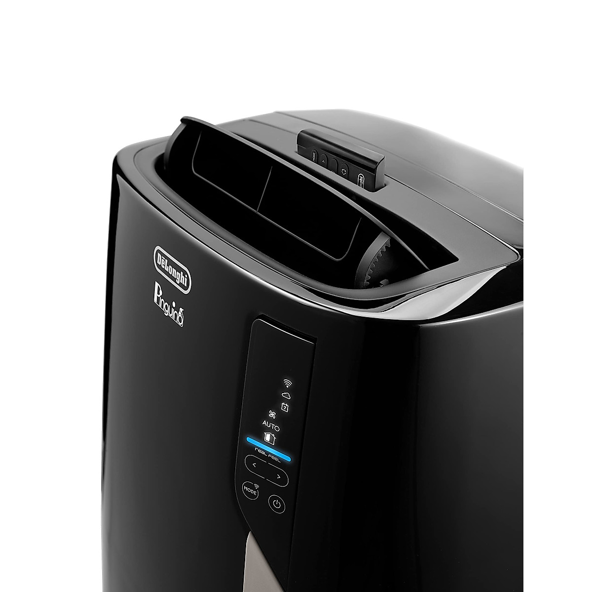 DeLonghi Portable Air Conditioner 12,500 BTU,cool extra large rooms up to 550 sq ft,wifi with alexa,energy saving,heat,quiet,remote,AC Unit,dehumidifier,fan,programmable,window venting kit,EL376HRGFK