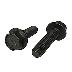 (8) 5/16-18x1-1/4 Grade 8 Hex Flange Bolts Frame Cap Screws Phos & Oil