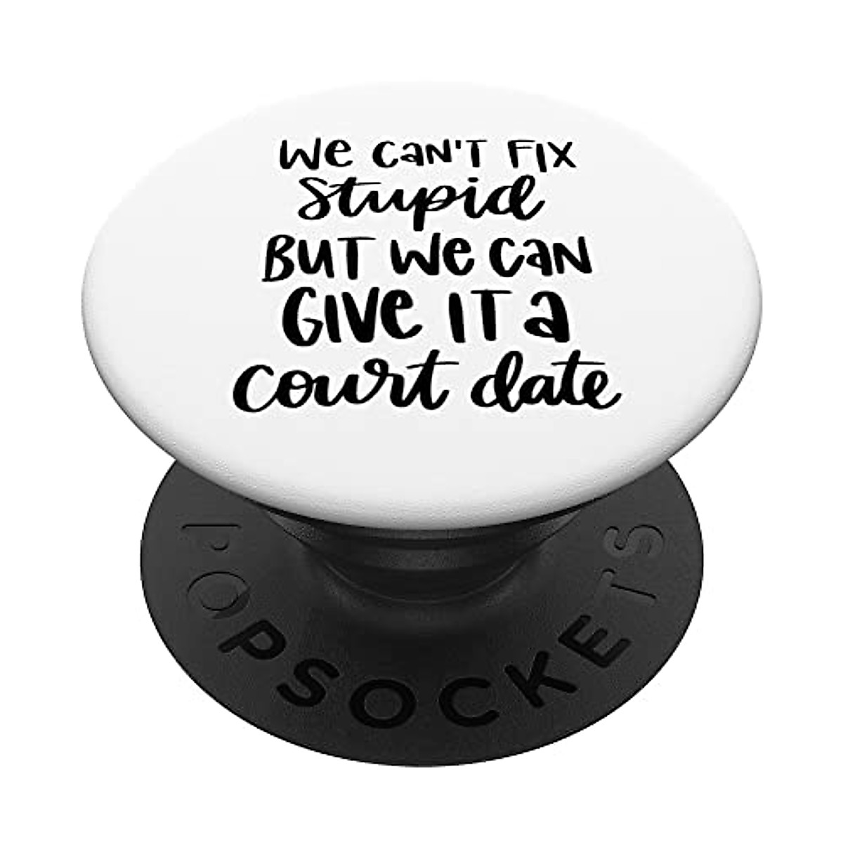 Funny Law Student Paralegal and Lawyer PopSockets Swappable PopGrip