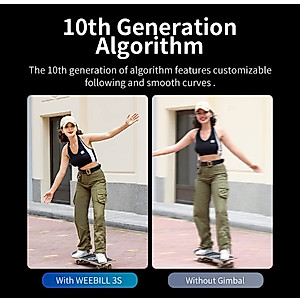 ZHIYUN Weebill 3S Gimbal Stabilizer for DSLR and Mirrorless Camera Canon/Nikon/Sony/Panasonic/Fujifilm,Fill Light,Native Vertical Shooting