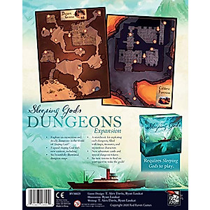 Sleeping Gods: Dungeons by Red Raven Games, Strategy Board Game