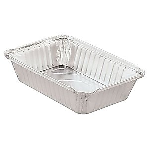 2-1/4 Lb Oblong Aluminum Pan 500/cs