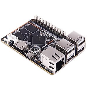 Geniatech XPI-3128 Single Board Computer, Embedded Computer Module, Development Board, Rockchip RK3128 Quad Core Cortex-A7 8GB WiFi, Card-sized High Performance Board