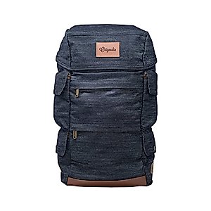 Origaudio Presidio Laptop Backpack - Gaming or Work Bag - Holds 17-Inch Laptop with Convenient Side Access Pocket for Computer - 16 Total Pockets - Perfect for Traveling or Hiking - Blue