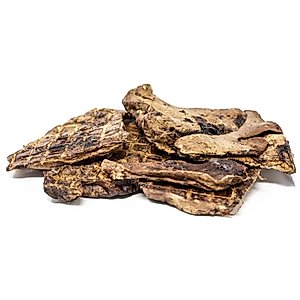 hotspot pets Beef Lung Dog Treats -1LB Resealable Bag- Slow Roasted All Natural Dehydrated Premium Beef Chew Treats for Dogs - No Hormones- Rawhide Alternative Snack for All Breeds