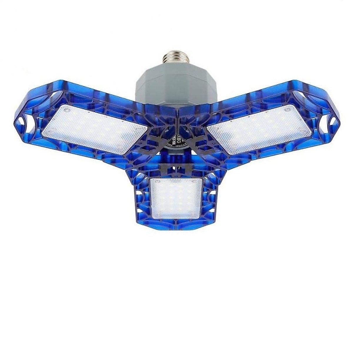 360º Triple Garage Light - Black