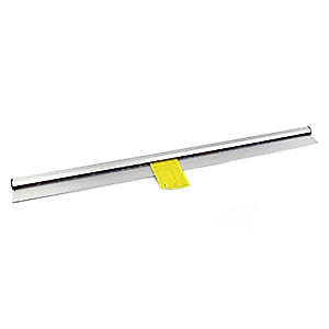 New Star Foodservice 23985 Anodized Aluminum Slide Check Rack, 48-Inch, Silver