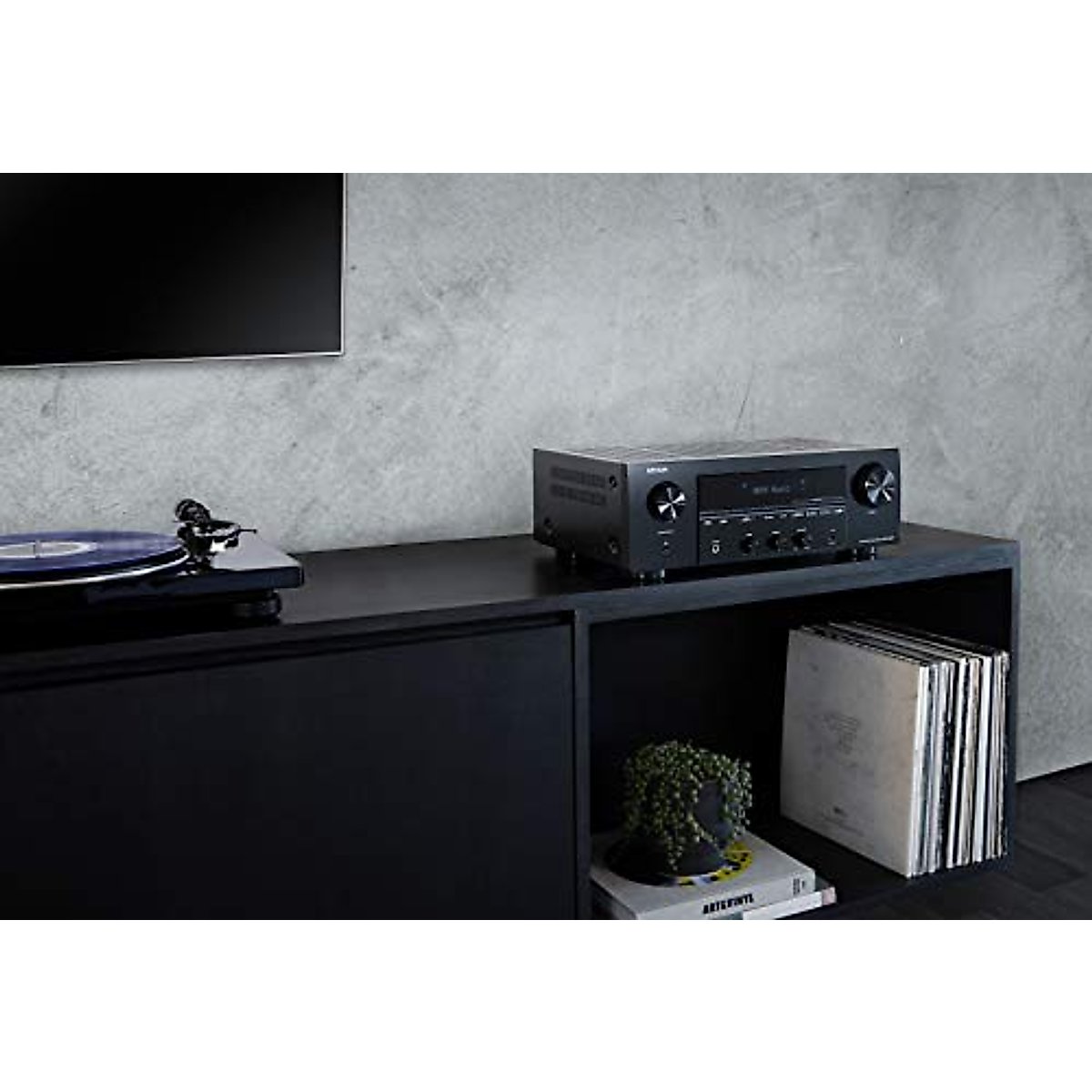 Denon DRA-800H 2-Channel Stereo Network Receiver for Home Theater | Hi-Fi Amplification | Connects to All Audio Sources | Latest HDCP 2.3 Processing with ARC Support | Compatible with Amazon Alexa