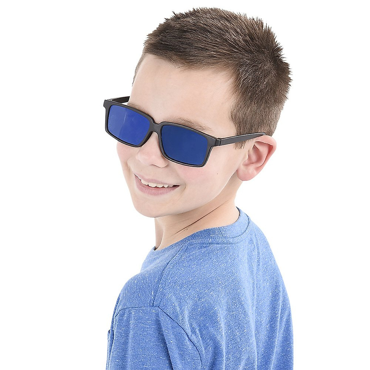 Spy Glasses for Kids in Bulk - (Pack of 3) Spy Sunglasses w/Rear View to See Behind You, for Fun Party Favors, Spy Gear Detective Gadgets Gift for Boys & Girls